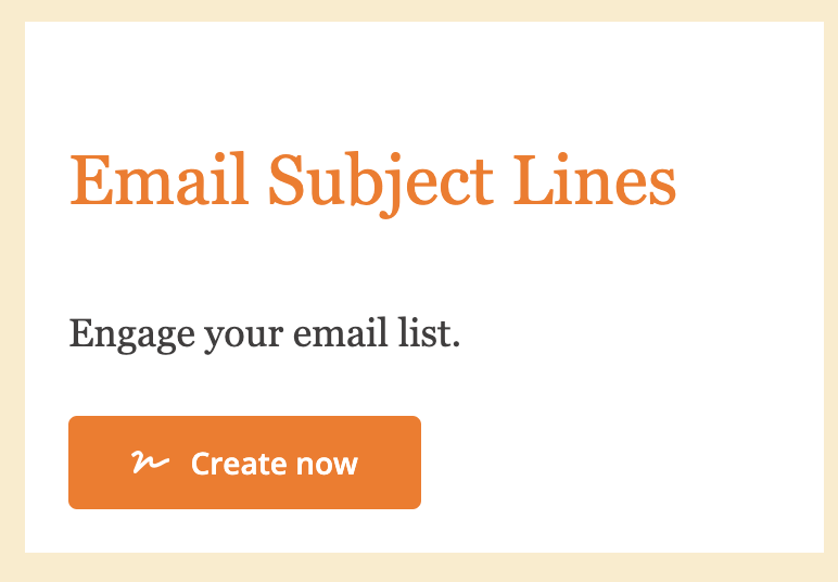 Are AI tools good at writing subject lines?