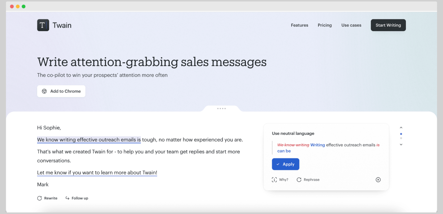 Twain AI: Pros, Cons, Pricing and Alternatives (2025)